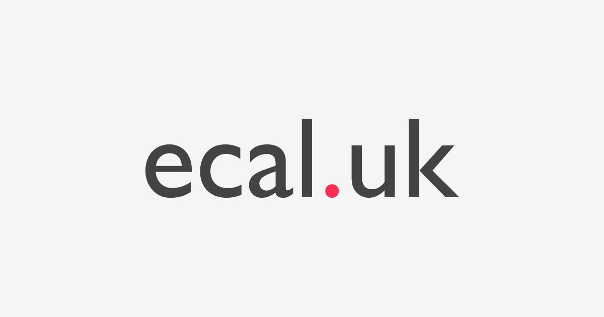 ecal.uk start page